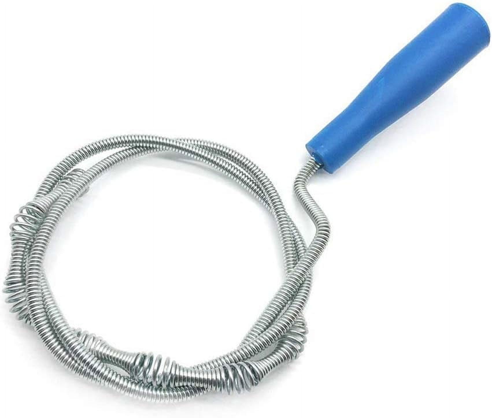 Drain Defender: Plumbing Snake with Galvanized Spring, Flexible Toilet ...