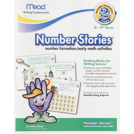 Number Stories WorkBook, Stage Two, 10 x 8 Inches, 40 Count (48022 ...