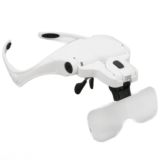 Wearable Magnifier,Headband Magnifier Hands Free Head Mount ...