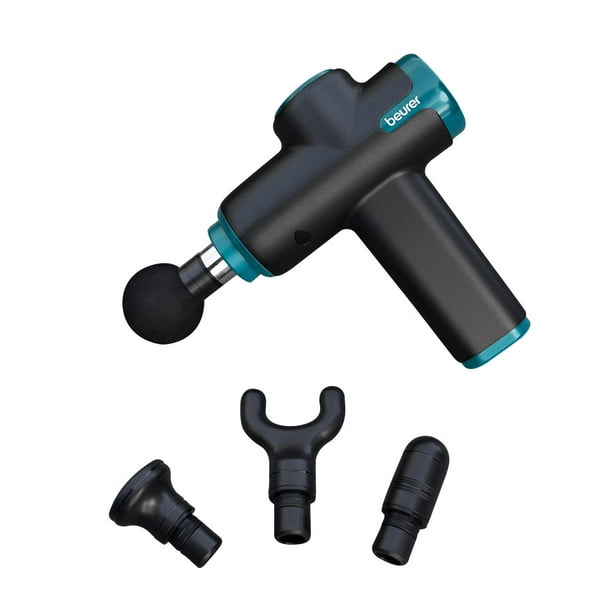 Pistola para masaje Beurer MG99, Corporal Recargable de Percusión con 5 ...