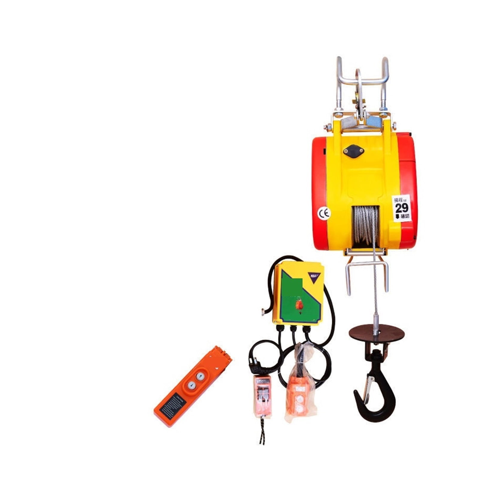 160kg 30M Mini Electric Hoist Household Suspension Small Electric Hoist ...
