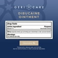 GeriCare Dibucaine 1% Ointment - Hemorrhoid & Topical Analgesic Relief ...