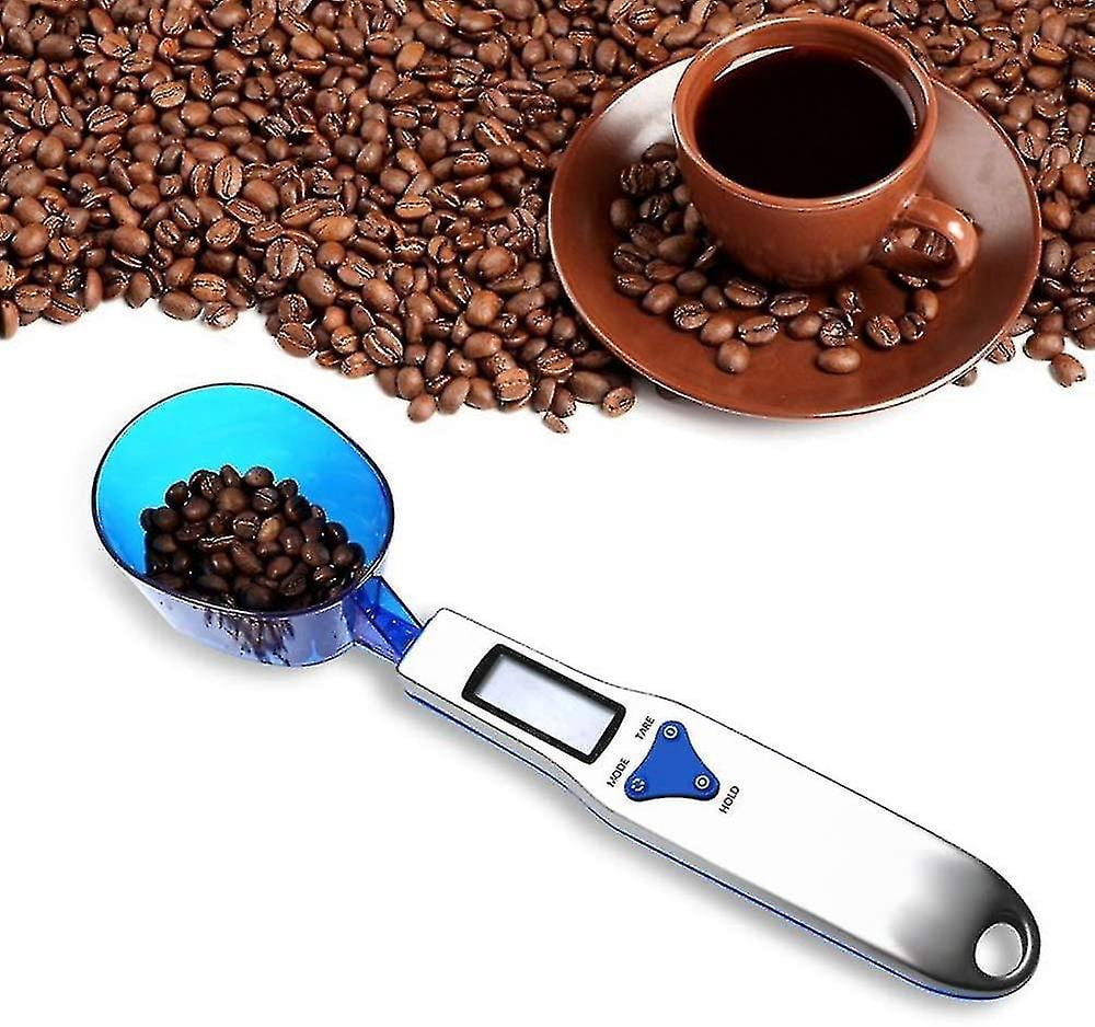Kitchen Scale Spoon Grams Measuring Spoon, 500g/0.1g Blue Cute Digital ...