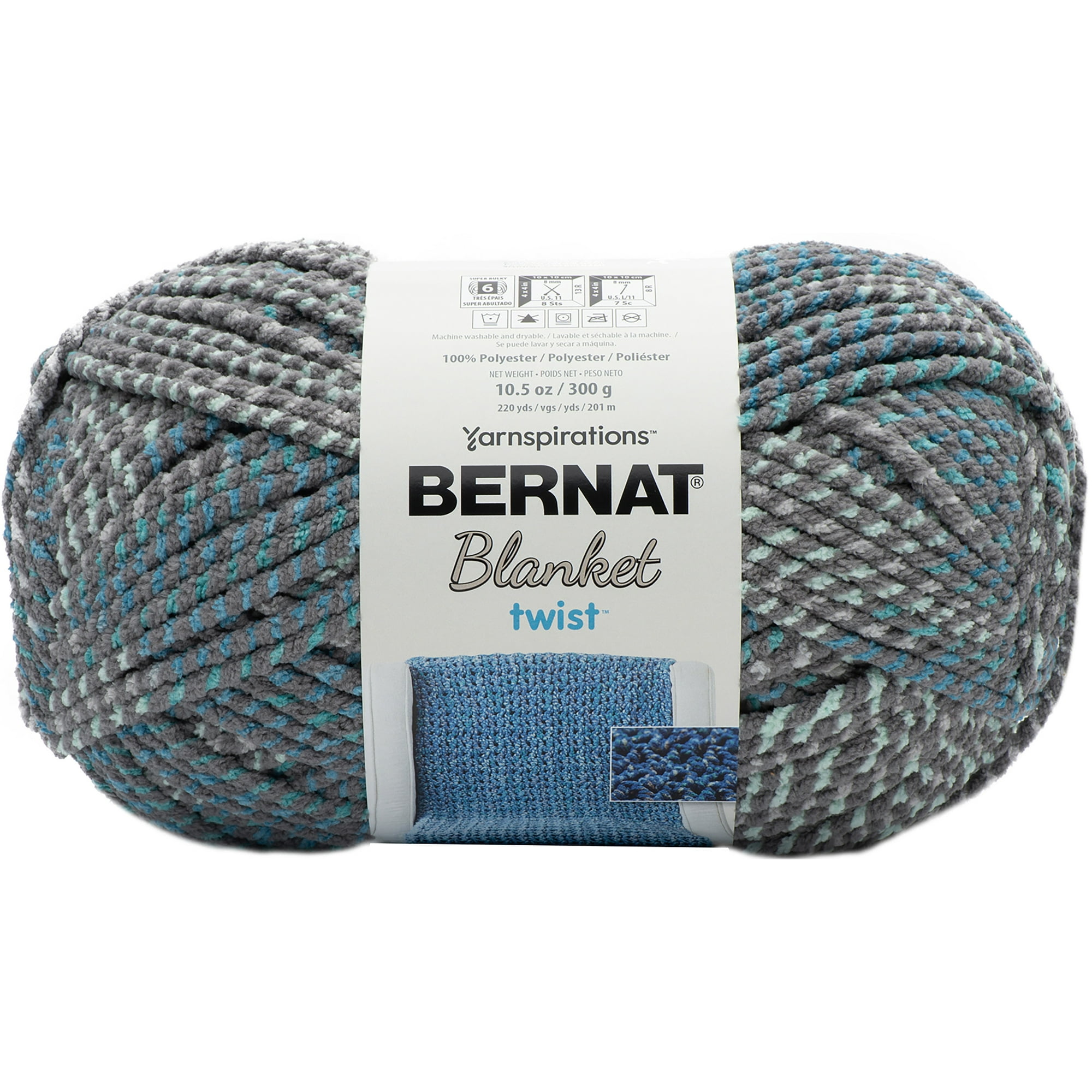 Click here for Bernat Blanket Twist Yarn  Polyester #6 Super Bulk... prices
