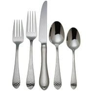 Reed And Barton Crescendo II 65-Piece Stainless Steel Silverware Flatware Set - Walmart.com