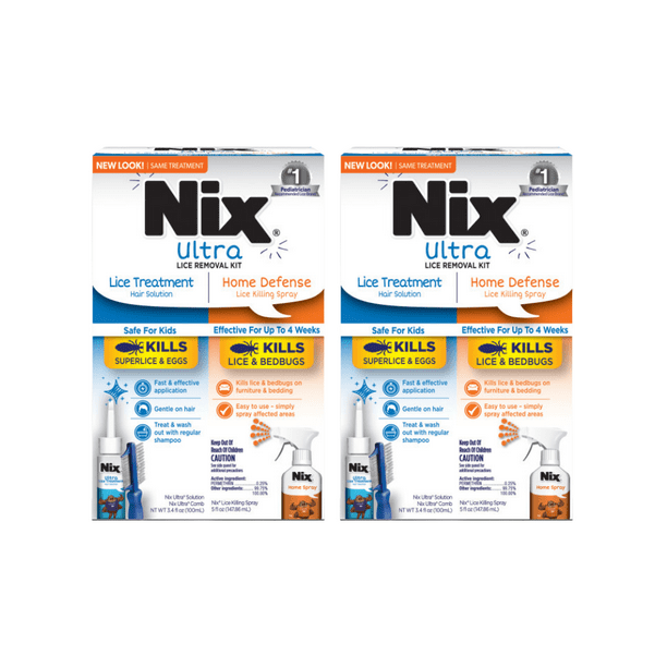 Nix Ultra Super Lice Removal Kit, Lice Removal Treatment For Hair and ...