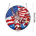 4th of July Acrylic Jigsaw Puzzle Suncatcher Window Hanging, 83 Pieces ...