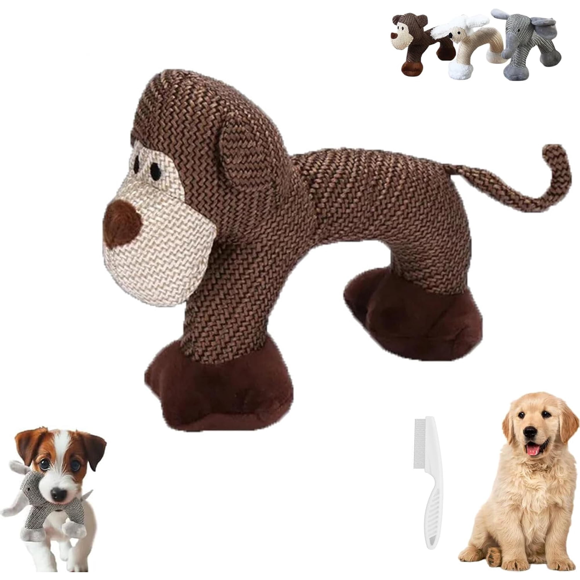 Click here for Hxyzh Linen Safari Companions  Squeaky Dog Chew An... prices