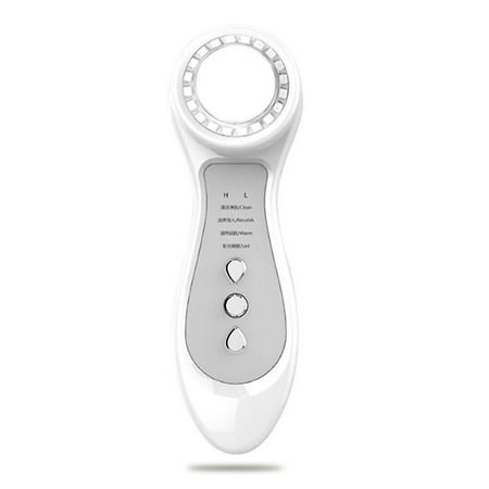 Facial Face Massager Hot Cold Compress Hammer EMS Wrinkle Lifting Multi ...