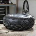 JWQFBC 145/70-6 Outdoor Tire Flame Groove Design Pattern 6 Inch Tire ...