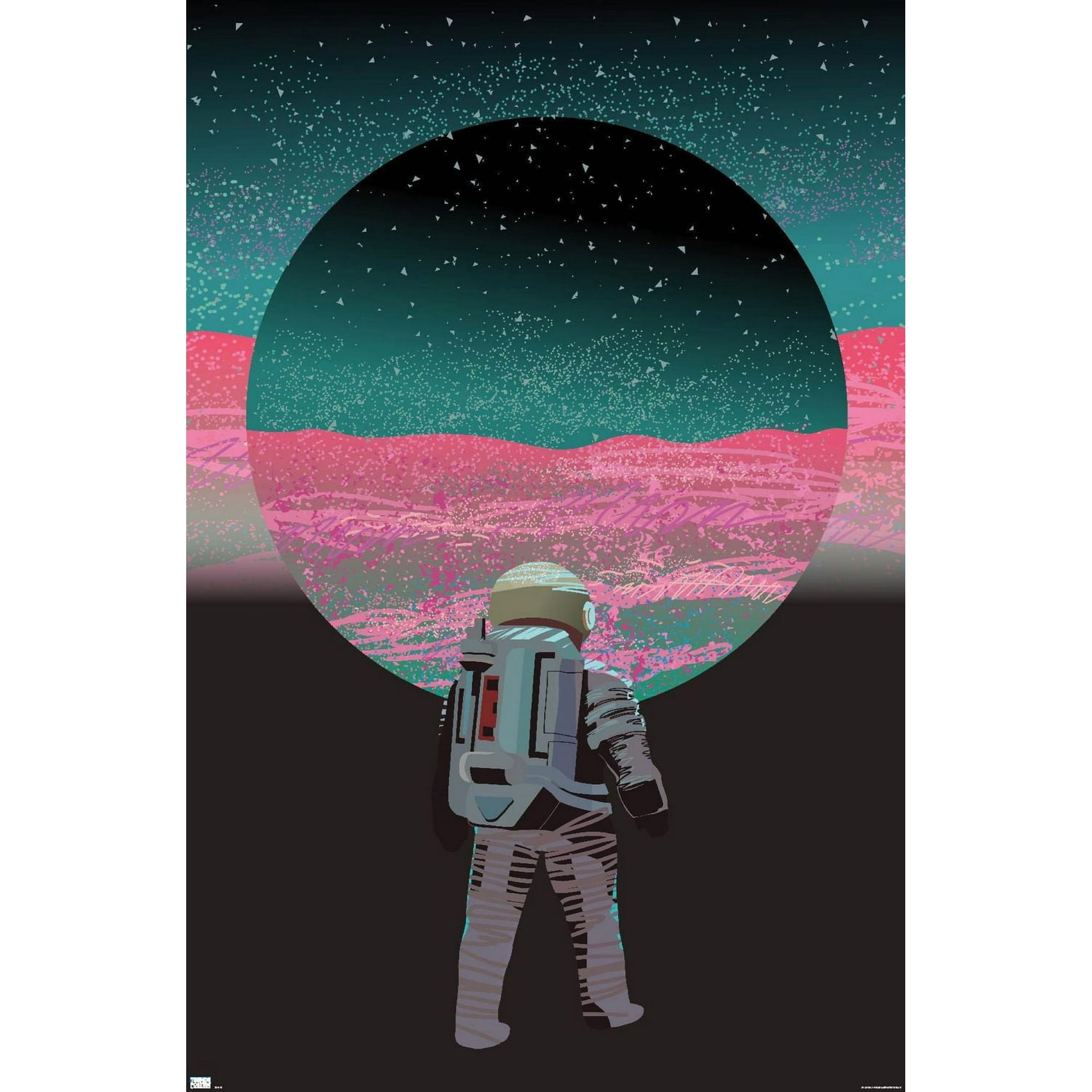 Click here for Trends International Abstract Astronaut Wall Poste... prices