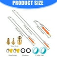 2. Expandable Brass Watering Rod Rotatable Head Quick-Connect Fittings ...