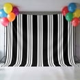 Black Stripes Backdrops for Photography, Coastal Black White Gray Lines ...