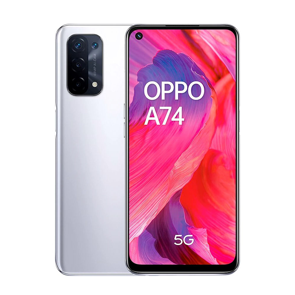 Oppo A74 5G 128GB 6GB Plata | Walmart en línea