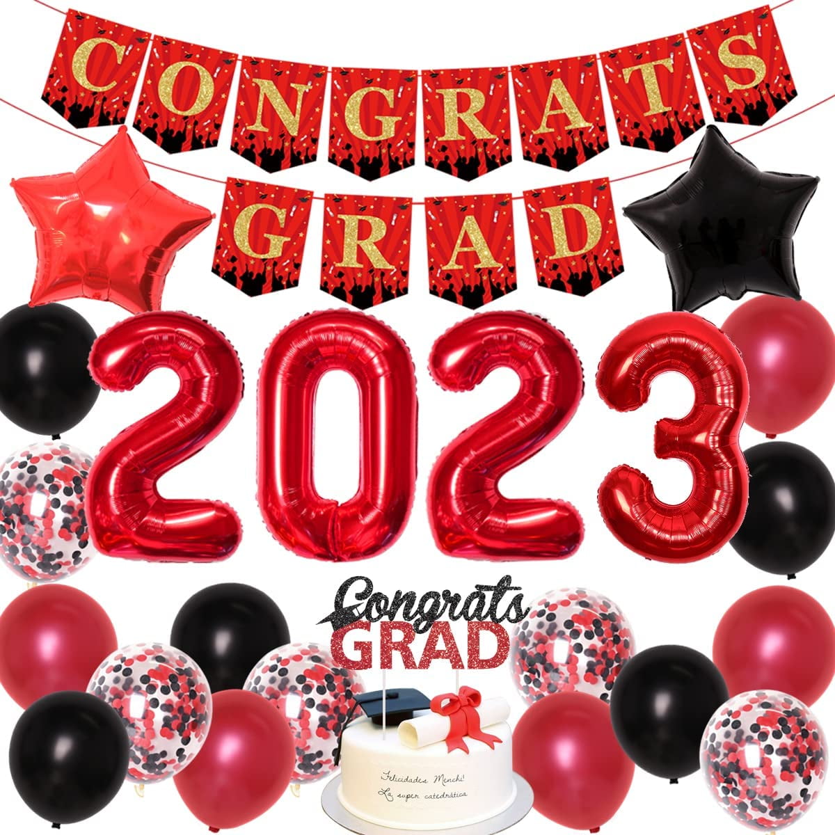 Graduation Party Ideas Red And Black