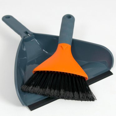 Hefty and Durable Small Hand Broom with Snap-on Dust Pan, Available in ...