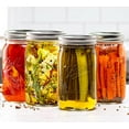 "Ball Wide Mouth Mason Jars 32 oz, 4 Pack, Airtight Lids, Freezer Safe ...