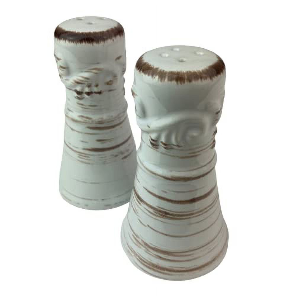 Click here for Pfaltzgraff Trellis White Salt And Pepper Set prices
