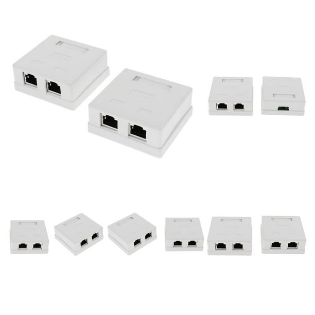 4 Pack Of DOUBLE Ports Surface Mount Outlet - Walmart.ca