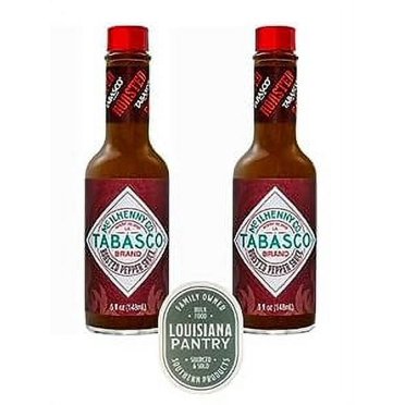 Tabasco Mini 1/8th Ounce Sauce Bundled by Louisiana Pantry (Green ...