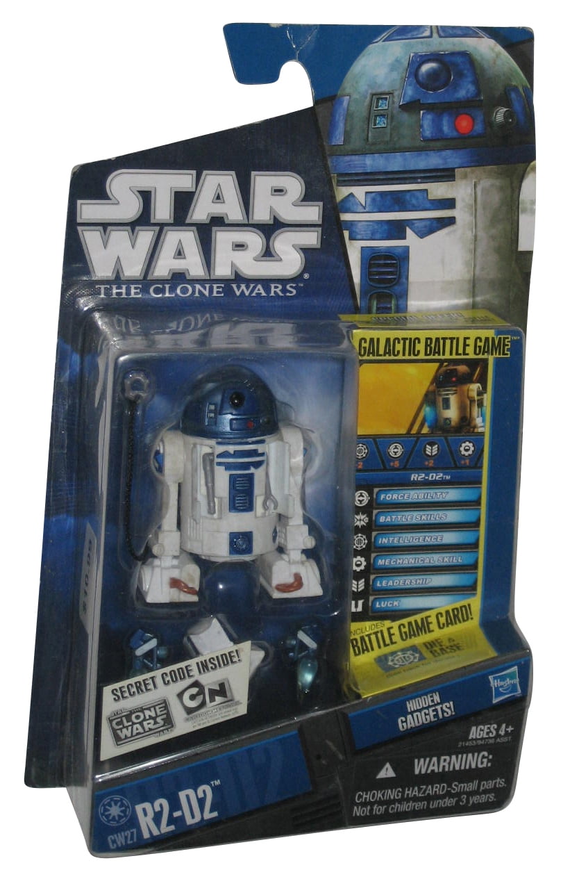 Star Wars Clone Wars Animated (2010) R2-D2 Action Figure CW27 - Walmart.com