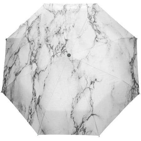 Gary Marble Texture 3 Folds Auto On Close Anti-UV Umbrella | Walmart Canada