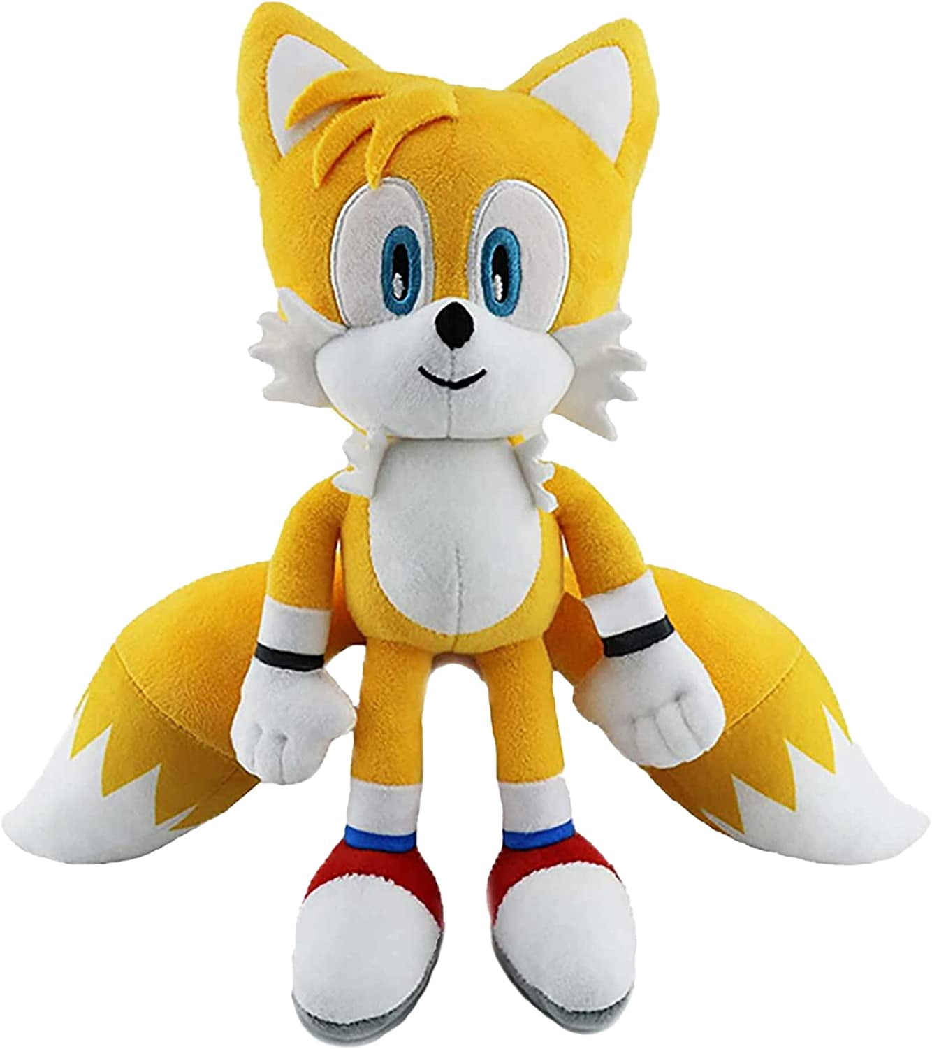 Yellow Sonic Plush Action Figure Animal Hedgehog Super Sonic Ray Flying ...