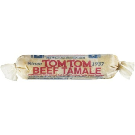 Tom Tom Beef Tamale, 3.5 oz - Walmart.com