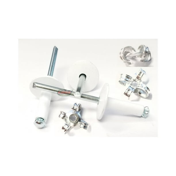 White 3/16" Rivet Large Head Exploding Banana Peel Aluminum Pop Rivets ...