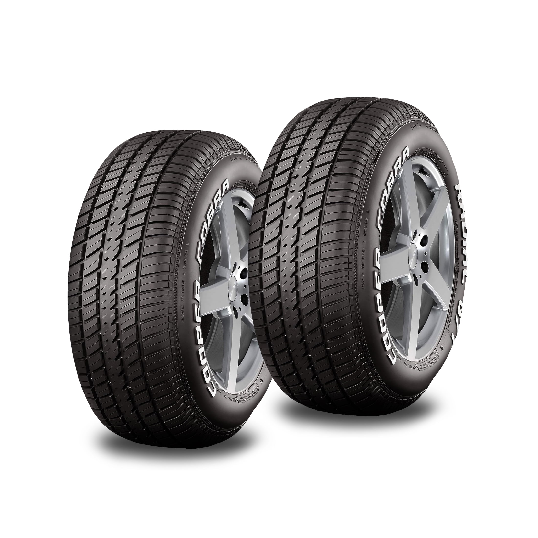 SET DE 2 LLANTAS 255 60 R15 COOPER COBRA RAD G/T 102T (P) | Walmart en ...