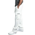 G-Style USA Men's Heavyweight Fleece Sweatpants, Lounge Cargo Pockets ...