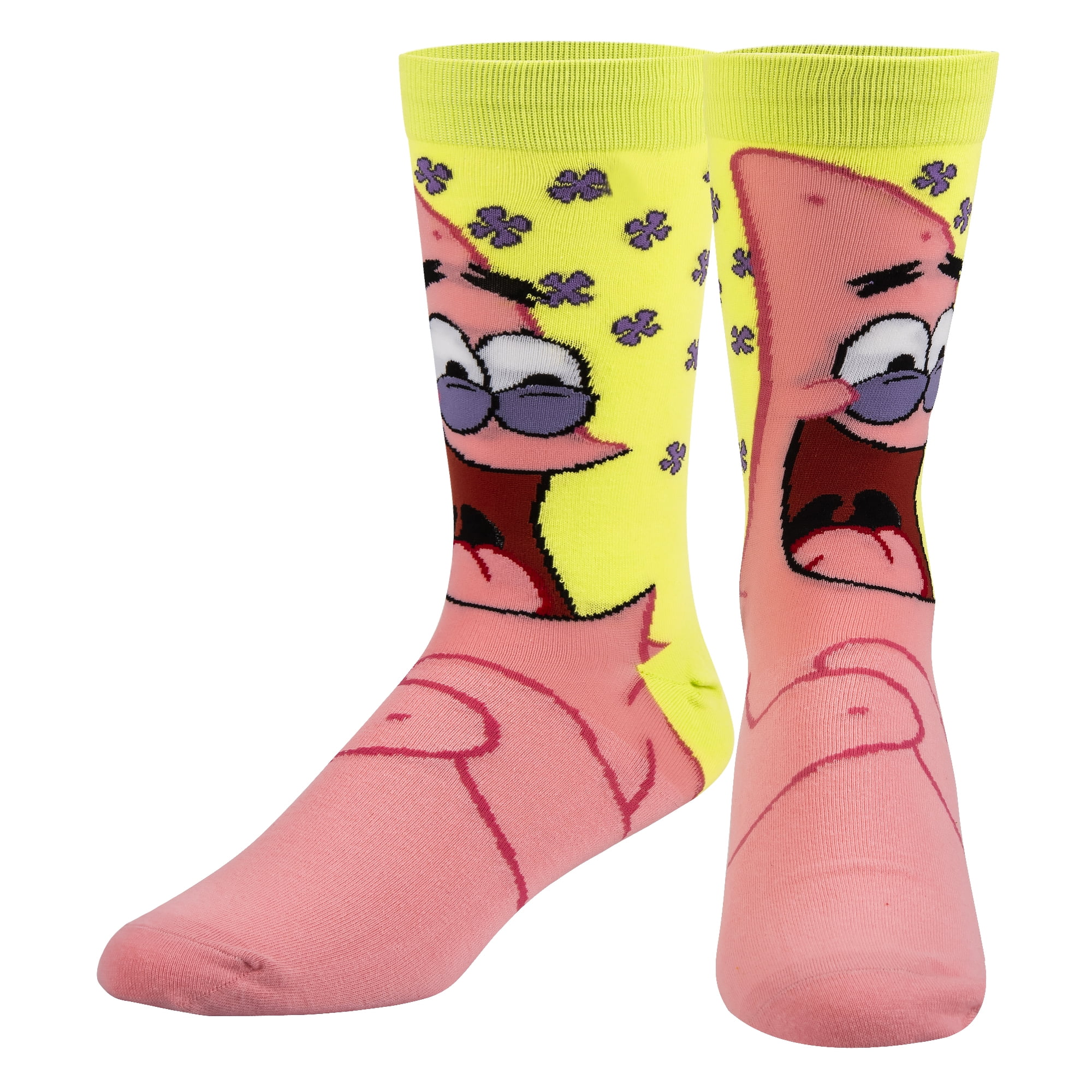 Odd Sox, Nickelodeon Rugrats Cartoon Socks, Patrick, Fun Novelty Men's ...