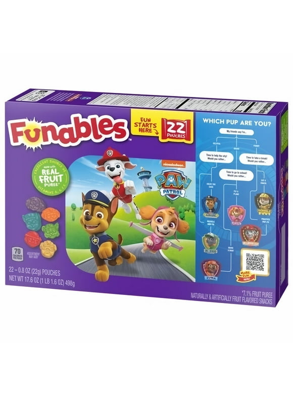 Funables in Shop by Fruit Snacks Brand - Walmart.com
