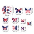 4th of July Stickers,Patriotic Independence Day Red White Blue ...