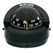 Ritchie RU-90 Voyager High-Visibility Blue Dial Racing Boat Compass, No ...