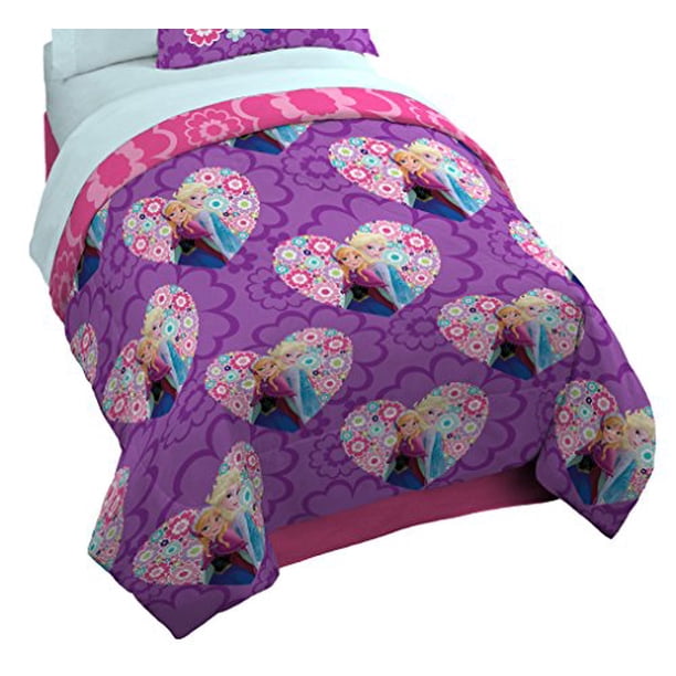 Disney Frozen Twin Comforter Purple Pink Elsa Anna by Disney - Walmart.ca