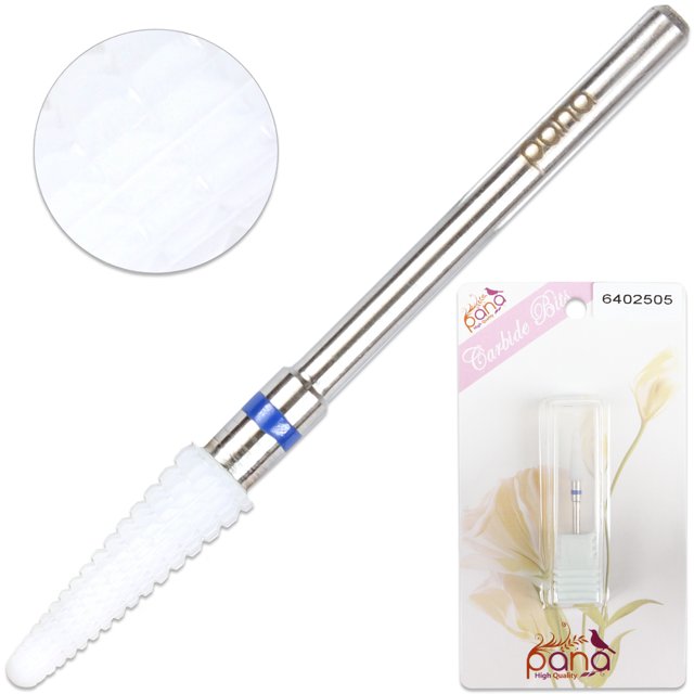 PANA Professional- White Ceramic Bit 3/32" Shank Size - Small Cone ...