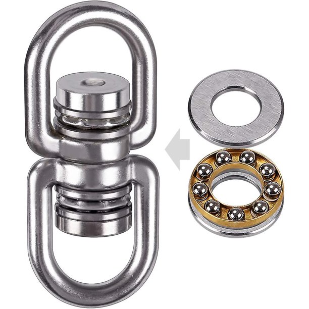 Rustproof Stainless Steel Swivel Permanent, Up To 1200lb 360 Rotating ...