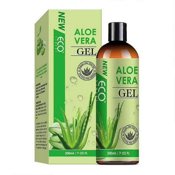 Aloe Vera Gel for Face and Body, Organic Aloe Vera Gel for Sunburn ...