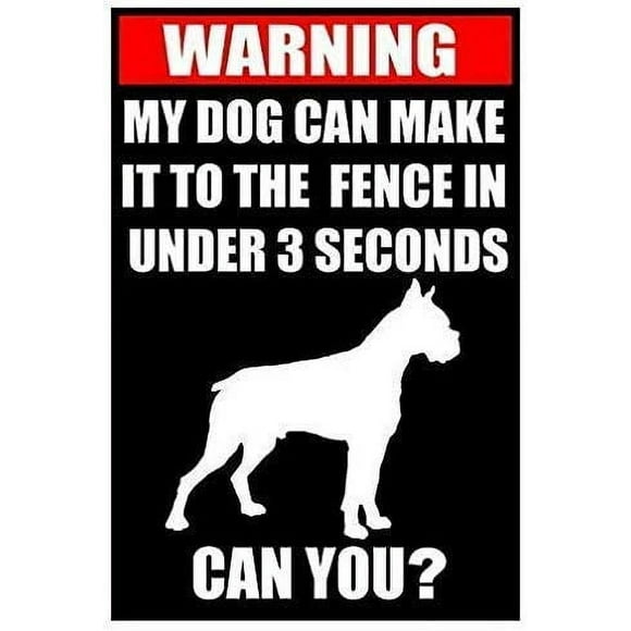 Funny Dog Warning Signs