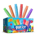 Pop-Ice 6 Fruity Flavors Giant Freeze Pops, 1.5 Oz., 100 Count ...
