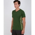Real Essentials Mens V Neck Dry Fit Workout T Shirts 5 Pack Moisture