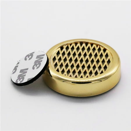 Small Cigar Humidifiers，Round Humidor, Tobacco Humidifier（2pcs, gold ...