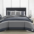 Nautica Cotton Duvet Cover Set, Reversible Bedding with Sham, Twin Size ...