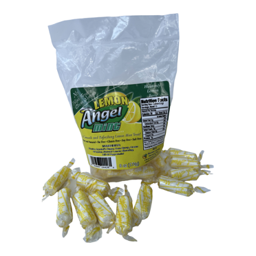 NY SPICE SHOP Red & White Mint Lumps - 08 Ounce - Peppermint Puffs ...