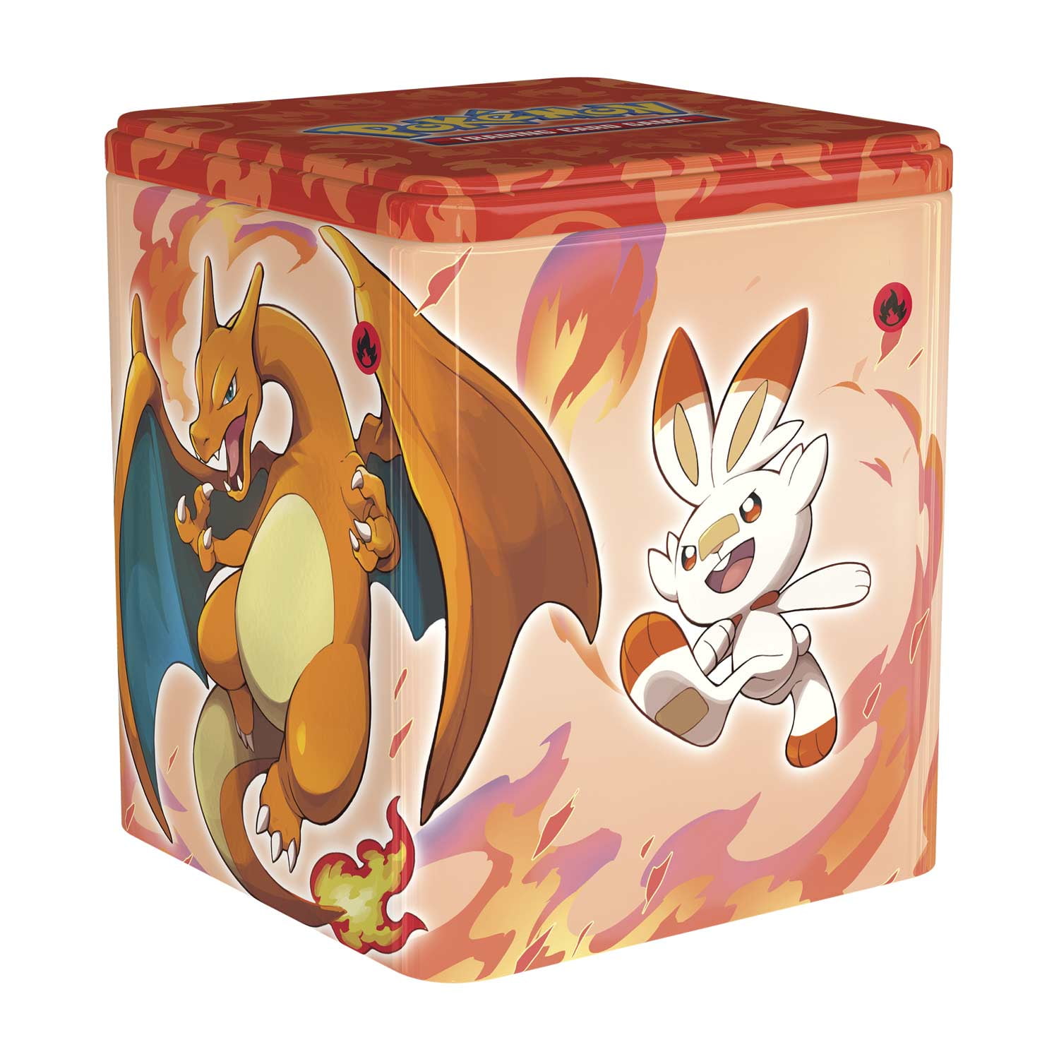 Pokémon Trading Card Games: Fire Stacking Tin - Walmart.com