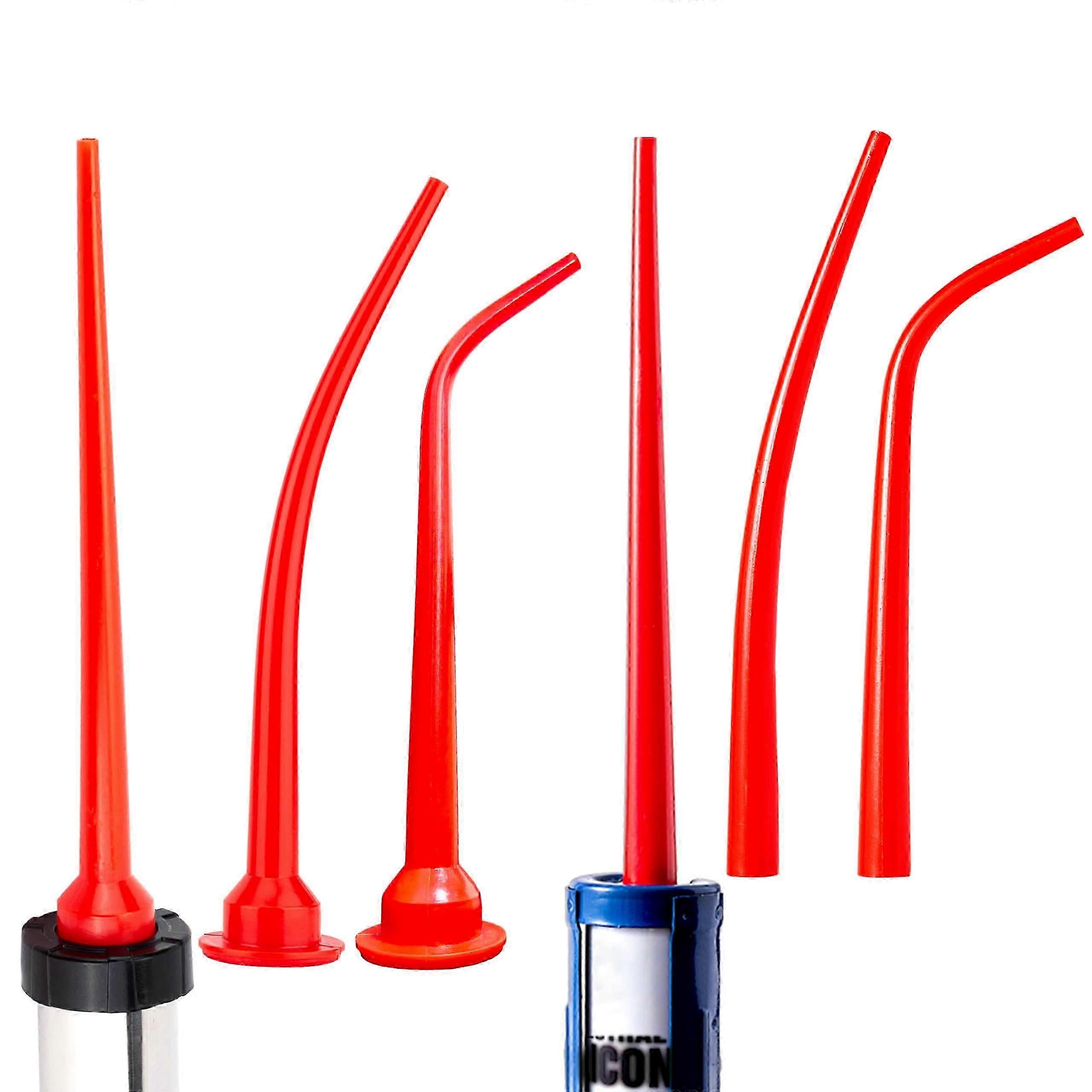 Extended nozzle, used for sausage caulking guns and caulking guns, 3x ...