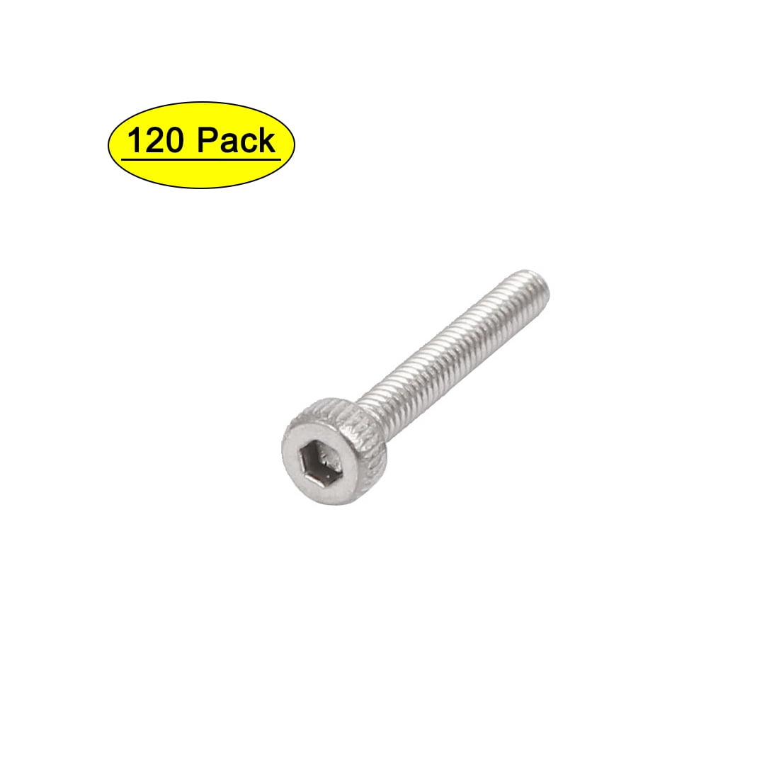 M2x12mm 0.4mm Pitch 304 Stainless Steel Hex Socket Head Cap Screw ...
