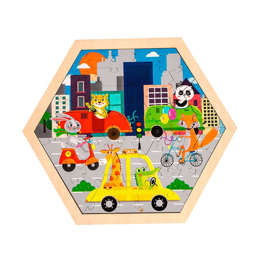 Click here for Generic Children Wooden Puzzle 50 Pieces Education... prices