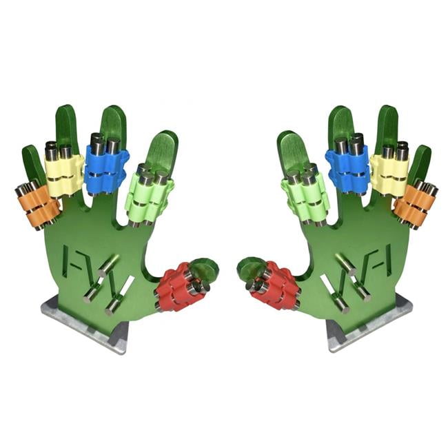 FingerWeights FW10MC 10-Finger Exercisers Set, Multi Color - Walmart.com